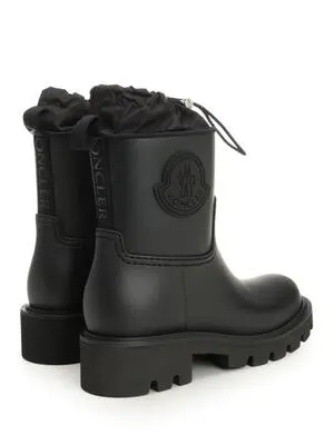 Moncler Kickstream Rain Boots - Black