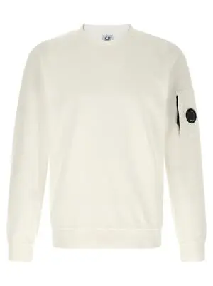 C.P. COMPANY C.P. Company Men Fleece Sweatshirt White