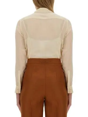 Max Mara Summer Clam Shirt - Cream