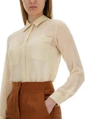 Max Mara Summer Clam Shirt - Cream