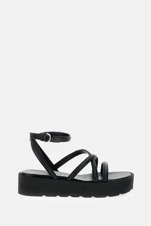 GIANVITO ROSSI Faltform Sandals In Nappa - Multicolor