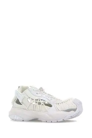 Versace Leather And Fabric Mercury M_vs_01 Sneakers