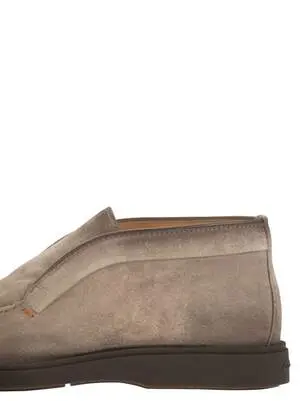 Santoni Suede Leather Desert Boot