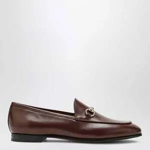 Gucci Jordaan Loafer In Leather - Brown