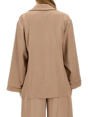 Max Mara Piano Potter Silk Shirt - Cream