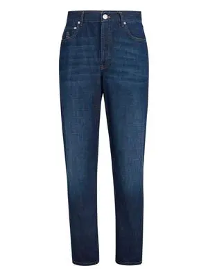 Brunello Cucinelli Denim Cotton Jeans - Multicolor