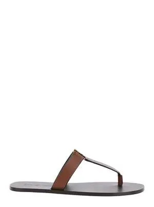 SAINT LAURENT SAINT LAURENT Babylone Leather Sandals