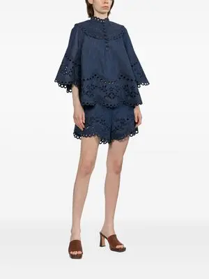 Zimmermann Mahon Denim Shorts