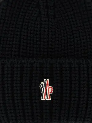 Moncler Logo Patch Beanie