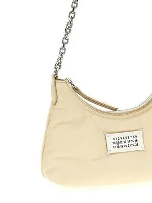 MAISON MARGIELA Glam Slam Hobo Micro Shoulder Bag - White