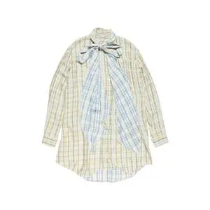 Acne Studios Neutrals Tops Shirts - Cream