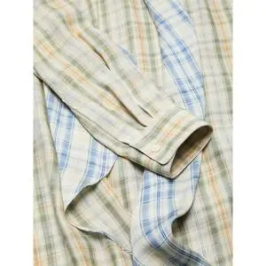 Acne Studios Silk Plaid Shirt