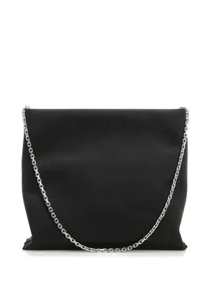 ROGER VIVIER Satin Trompette Bag - Black