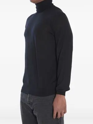 Saint Laurent Wool Turtle-neck Sweater - Multicolor