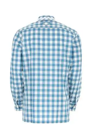 Prada Embroidered Poplin Shirt