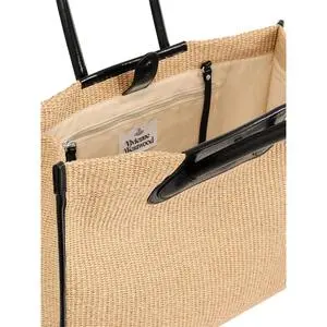 VIVIENNE WESTWOOD Neutrals Tote Bags