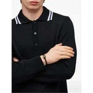 FERRAGAMO Gancini Bracelet - Black