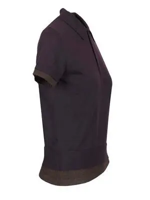 Acne Studios Layered Wool Polo Shirt