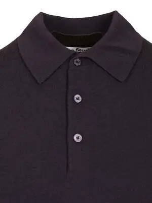 Acne Studios Layered Wool Polo Shirt