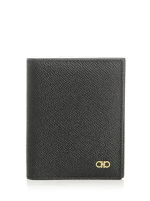 FERRAGAMO Bifold Card Holder - Black