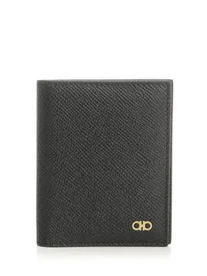 FERRAGAMO Bifold Card Holder - Black