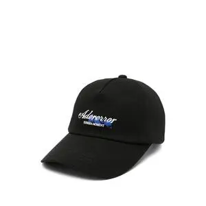 ADER ERROR Twill Weave Baseball Cap - Black