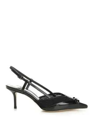 JIMMY CHOO Afia Mesh Décolleté 65