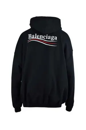 Balenciaga Hooded Cotton Sweatshirt