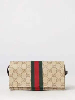 Gucci Gg Canvas Mini Top Handle Bag With Web Stripe
