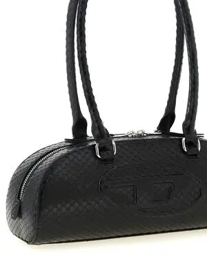 DIESEL® 1dr Dome Shoulder Bag - Black