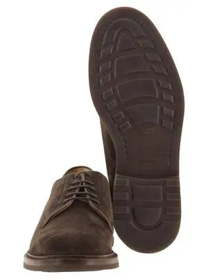 Brunello Cucinelli Derby Camoscio Corvino
