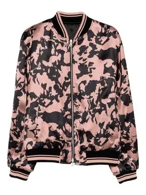 Dries Van Noten Volker Reversible Bomber Jacket - Multicolor