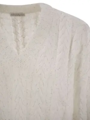Brunello Cucinelli Dazzling Double Cable Cotton Jersey