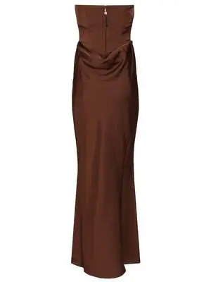 ROTATE BY BIRGER CHRISTENSEN Long Dress With Bodice