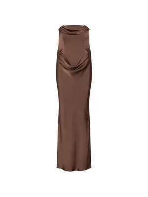 ROTATE BY BIRGER CHRISTENSEN Long Dress With Bodice