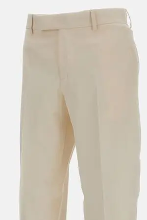 Fendi Trousers Wool Gabardine