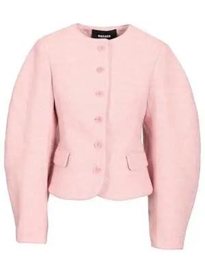 ROTATE BY BIRGER CHRISTENSEN Jacket With Cocoon Sleeves - Multicolor