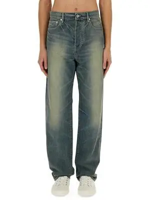 Kenzo Asagao Straight Jeans Creations - Blue