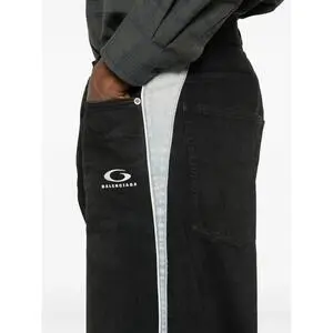 Balenciaga Denim Wide-leg Jeans