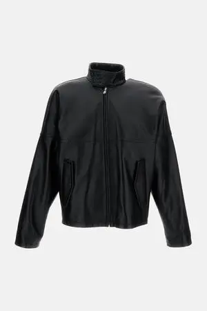Bottega Veneta Leather Jacket - Multicolor