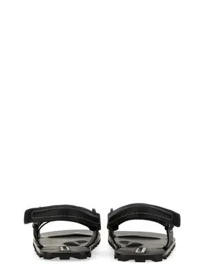 JIL SANDER Leather Low Sandals