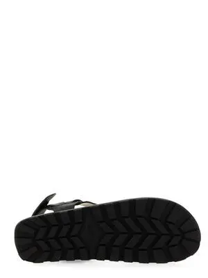 JIL SANDER Leather Low Sandals