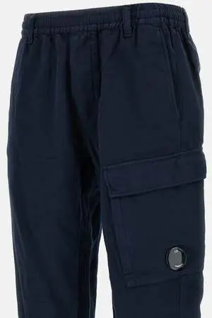 C.P. COMPANY Linen Blended Cargo Trousers