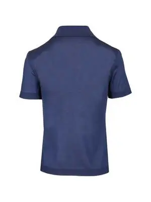 Max Mara Silk Jersey Polo Shirt