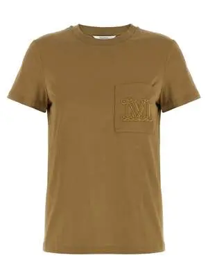 Max Mara MAX MARA Cotton T-shirt Brown