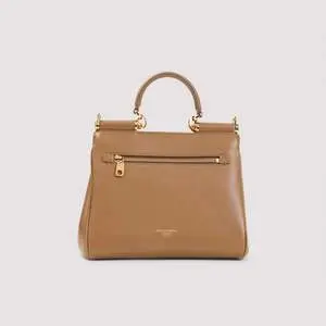 Dolce & Gabbana Sicily Soft Calf Leather Handbag