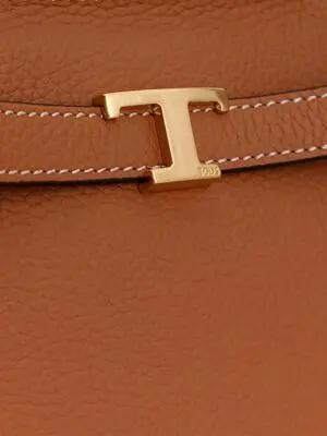 TOD'S Hammered Leather Shopping Bag - Multicolor