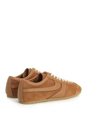Dries Van Noten Suede Sneaker - Brown