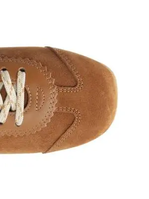 Dries Van Noten Suede Sneaker - Brown