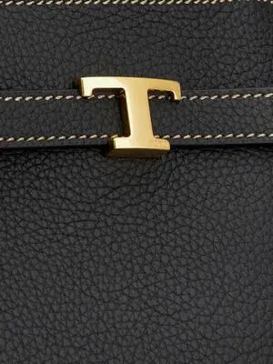 TOD'S Hammered Laeather Tote Bag - Multicolor